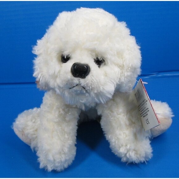 Russ | Toys | Russ Berrie Muffin Plush White Bichon Frise Puppy Dog ...
